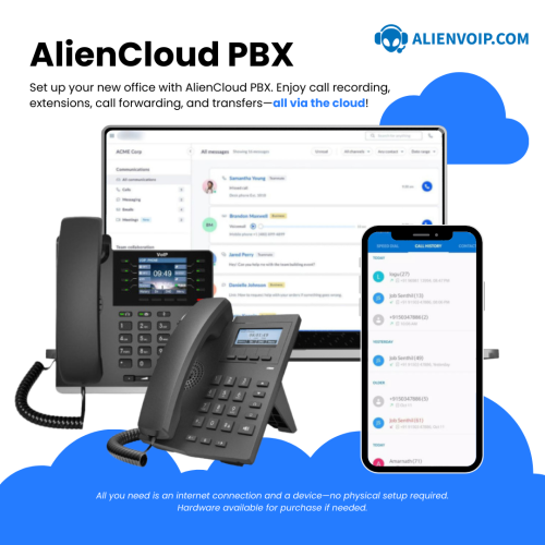 AlienCloud PBX for SMEs | Cloud-Based Business Communication Solution